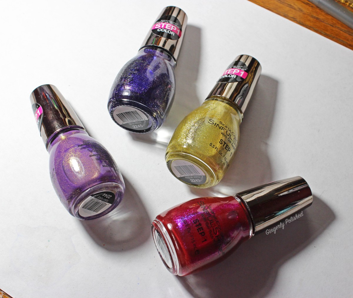 Sinful Colors ‘Color Symbolic’ Collection – New Shades – GINGERLY POLISHED