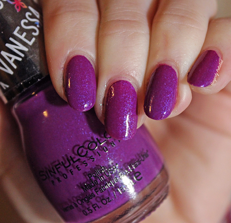 Sinful Colors ‘Vanessa Hudgens’ Collection – GINGERLY POLISHED