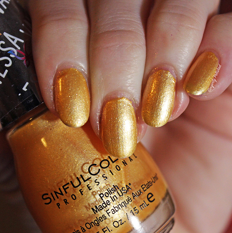 Sinful Colors ‘Vanessa Hudgens’ Collection – GINGERLY POLISHED