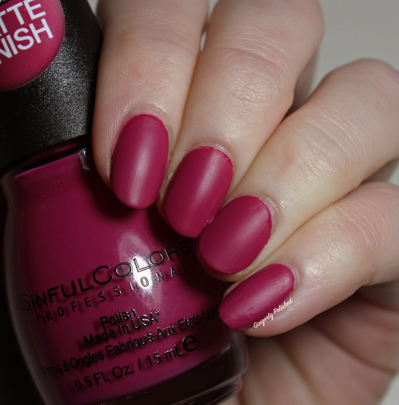 Sinful Colors ‘Radical Mattes’ Collection – GINGERLY POLISHED