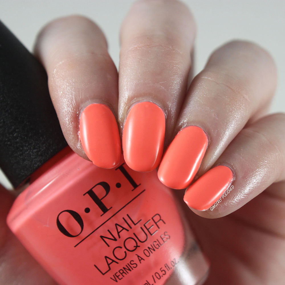 OPI Neons Summer 2019 Collection – GINGERLY POLISHED