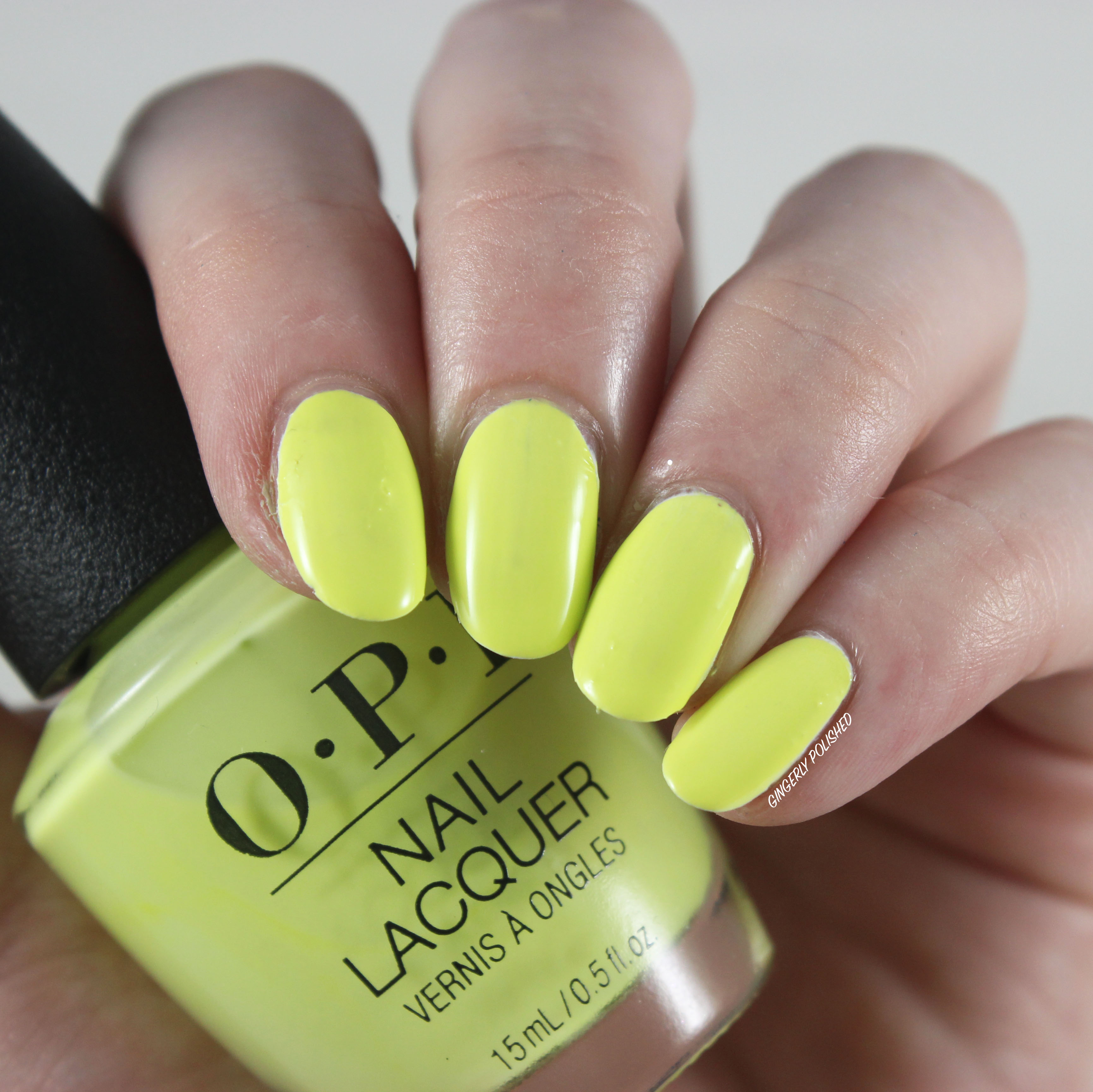 OPI Neons Summer 2019 Collection – GINGERLY POLISHED