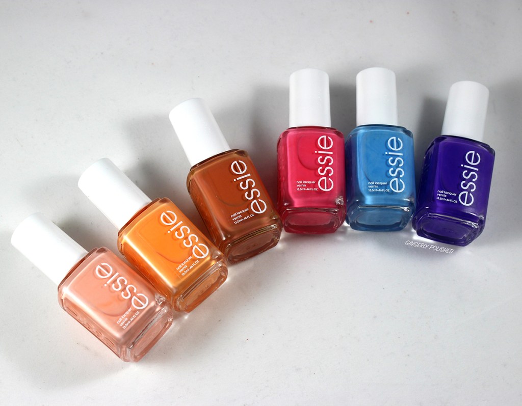 Essie Summer 2019 Collection – Comparisons – GINGERLY POLISHED