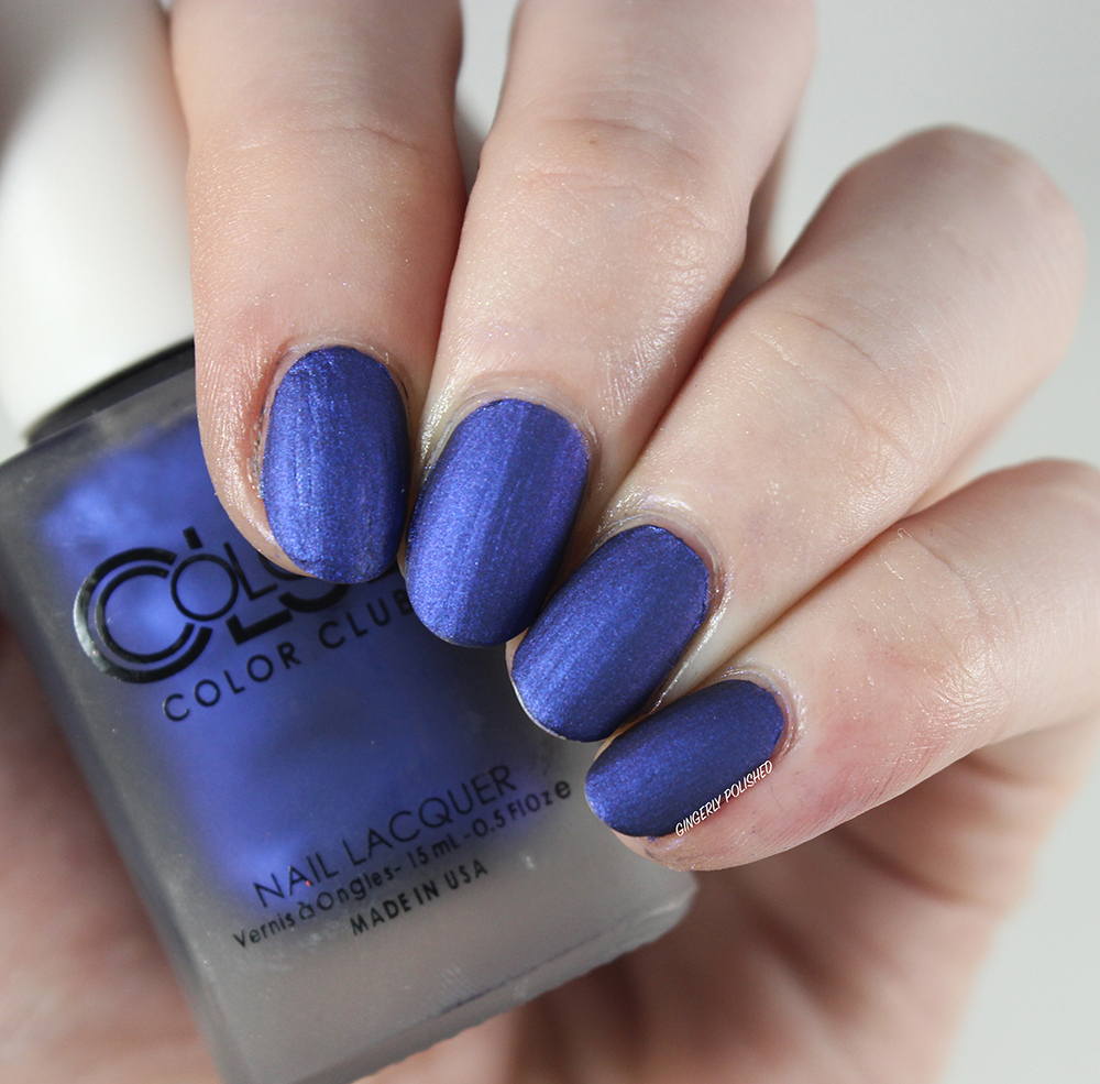 Color Club Matte-ified Metallics Collection – GINGERLY POLISHED