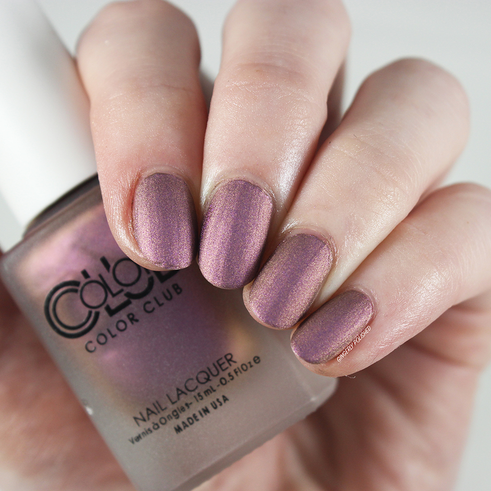 Color Club Matte-ified Metallics Collection – GINGERLY POLISHED