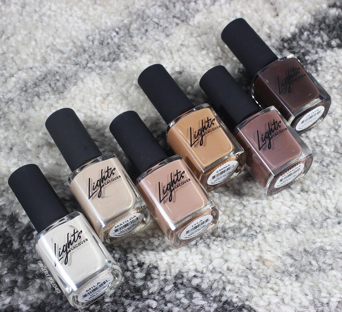 Lights Lacquer YNBB Collection – Swatches & Review – GINGERLY POLISHED