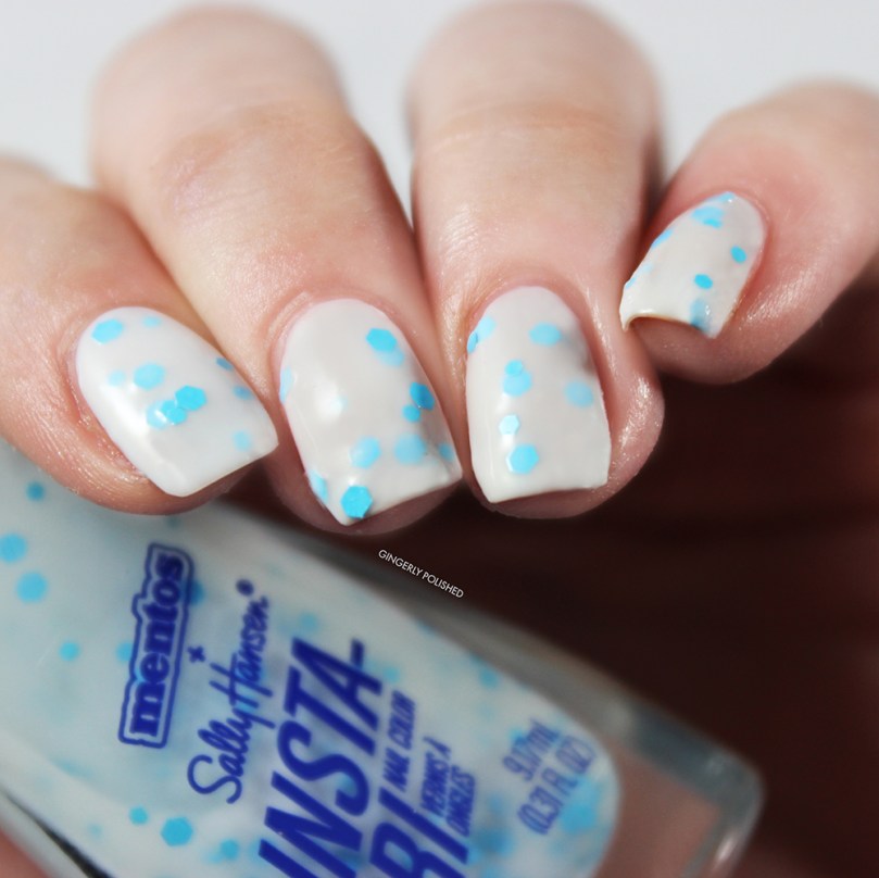 Sally Hansen x Mentos Shades – Swatches & Review – GINGERLY POLISHED