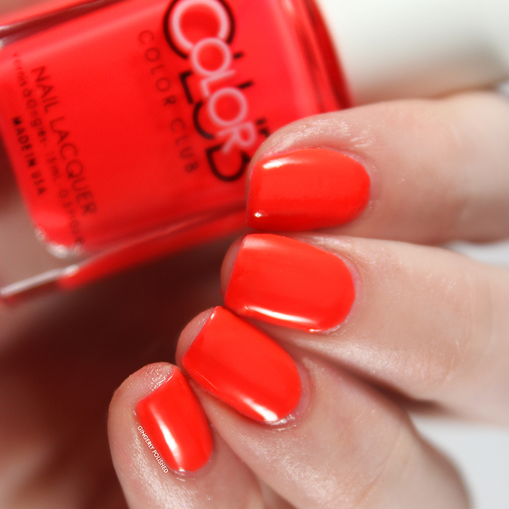 Color Club ‘Jersey Girl’ Collection – Swatches & Review – GINGERLY POLISHED