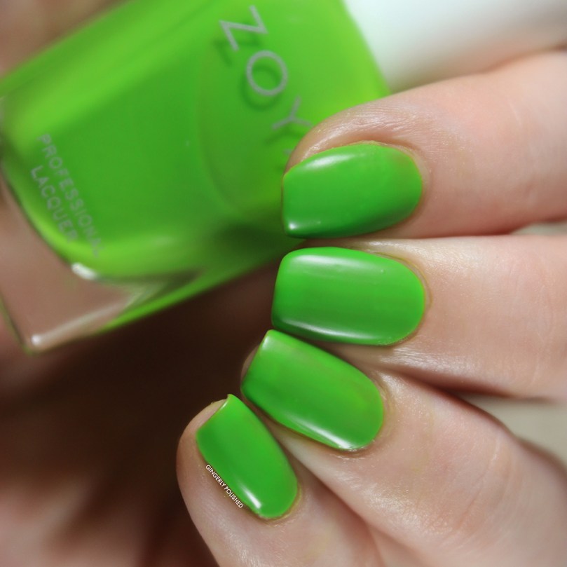 Zoya ‘Easy Neons’ 2021 Collection – Swatches & Review – GINGERLY POLISHED