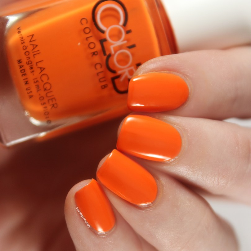 Color Club ‘Jersey Girl’ Collection – Swatches & Review – GINGERLY POLISHED