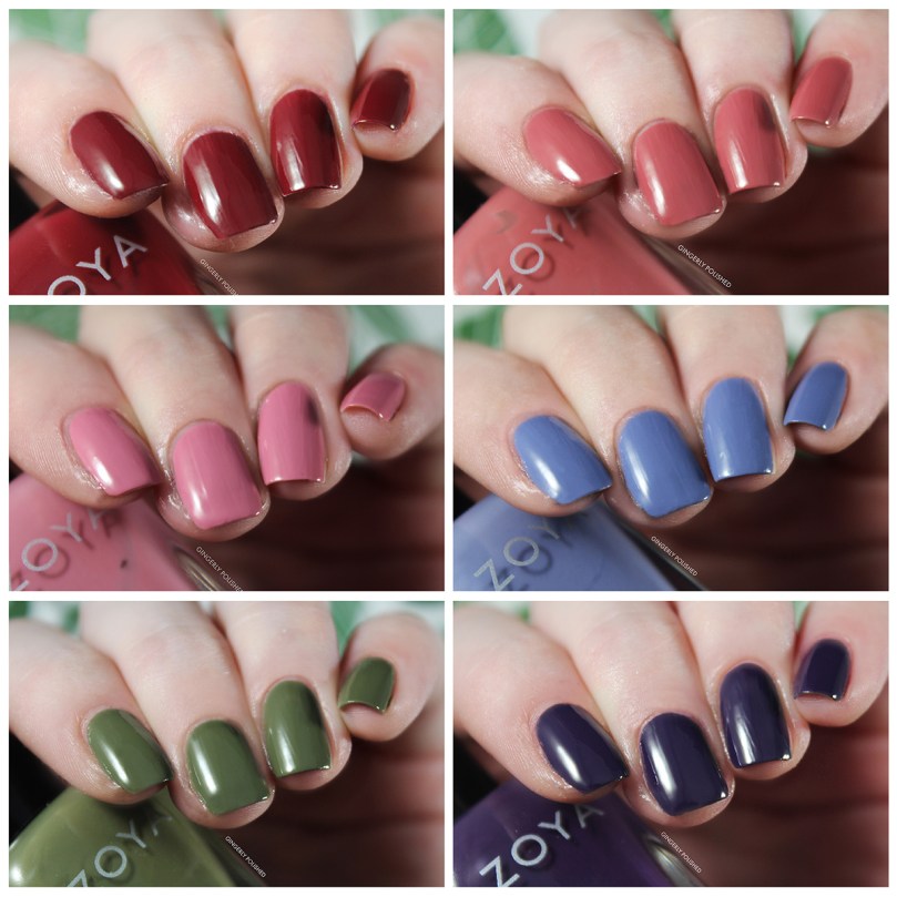 Zoya ‘Nostalgic’ Fall 2021 Collection – Swatches & Review – GINGERLY ...