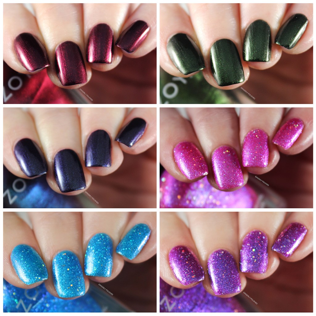 Zoya ‘Hypnotic’ & ‘Y2K’ Trios for Winter 2022 – Swatches & Review – GINGERLY POLISHED