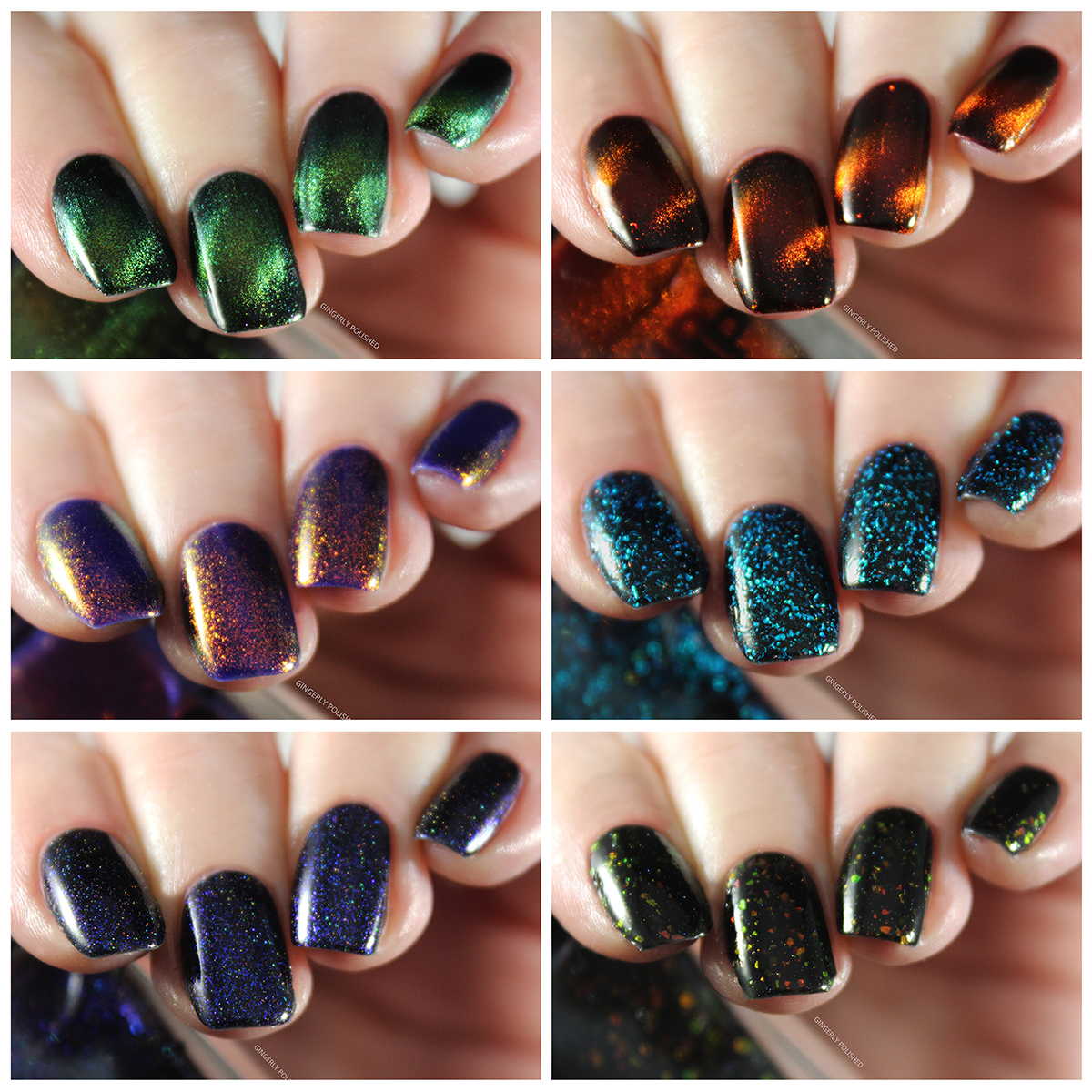 ILNP ‘Trapped’ Collection – Swatches & Review – GINGERLY POLISHED