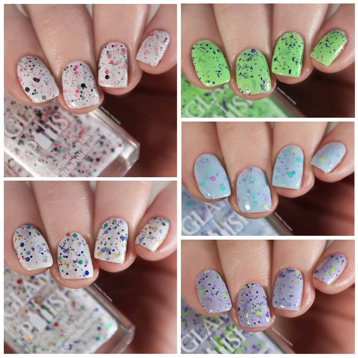 Glam Polish ‘Cutest Crellies’ Collection (5 Shades) – Swatches & Review ...