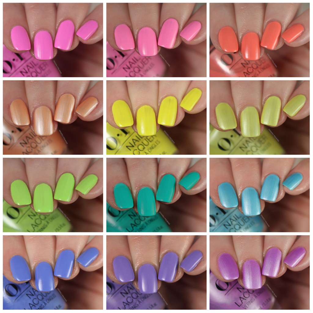 OPI ‘Summer Makes the Rules’ Summer 2023 Collection – Swatches & Review ...