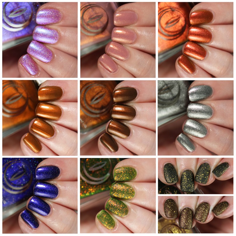 Mooncat ‘ Midnight Rodeo’ Collection – Swatches & Review – GINGERLY POLISHED