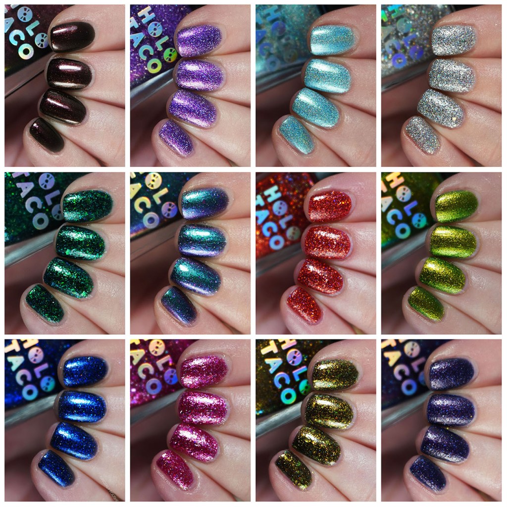 Holo Taco ‘Birthstone’ Collection – Swatches & Review – GINGERLY POLISHED
